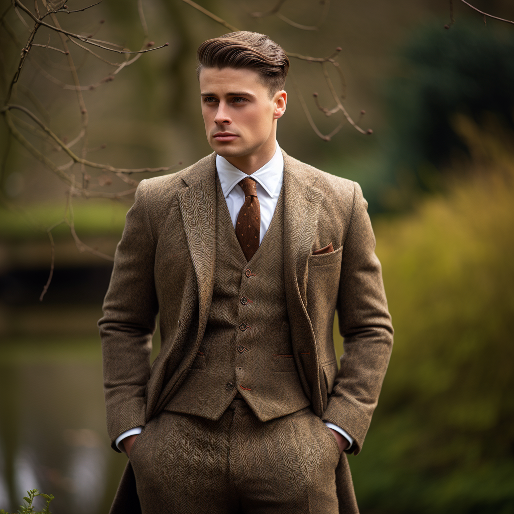 Men's Vintage Fashion Suit